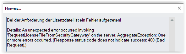 Lizenzverwaltung (Lizenzverwaltung) – Advoware – a part of stp•one